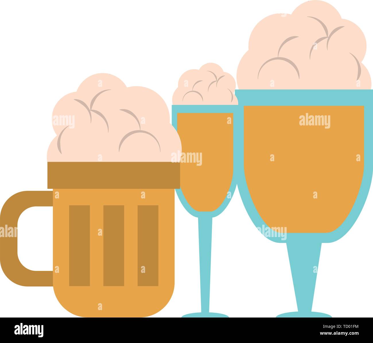 beverage liqueur and drink cartoon Stock Vector Image & Art - Alamy