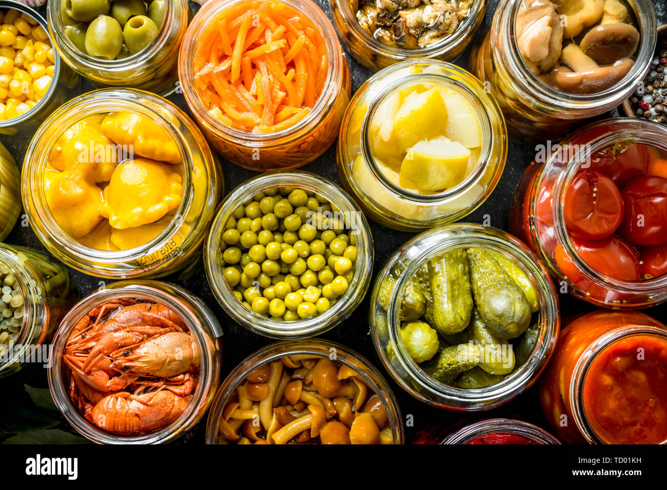 Pickled food hi-res stock photography and images - Alamy