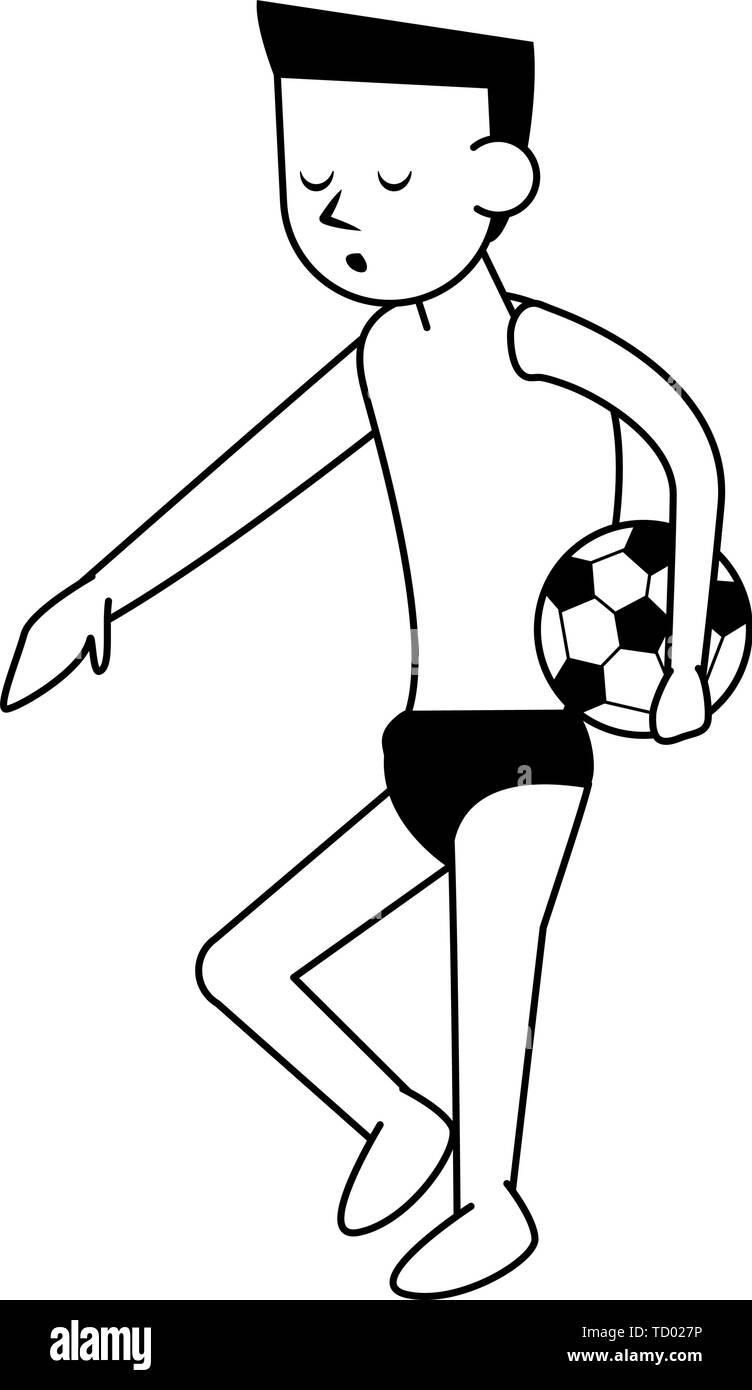 Rugby in black and white Stock Vector Images - Alamy