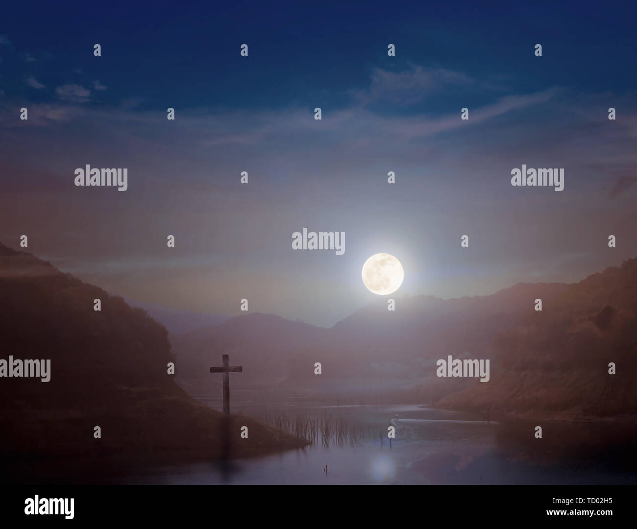 Good friday moon hi-res stock photography and images - Alamy