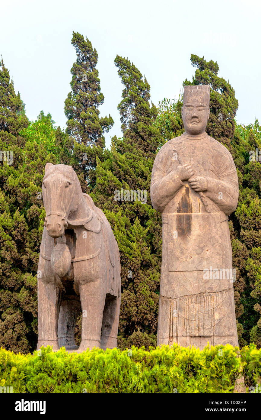 Imperial Mausoleum of the Northern Song Dynasty, Zhengzhou, Henan ...