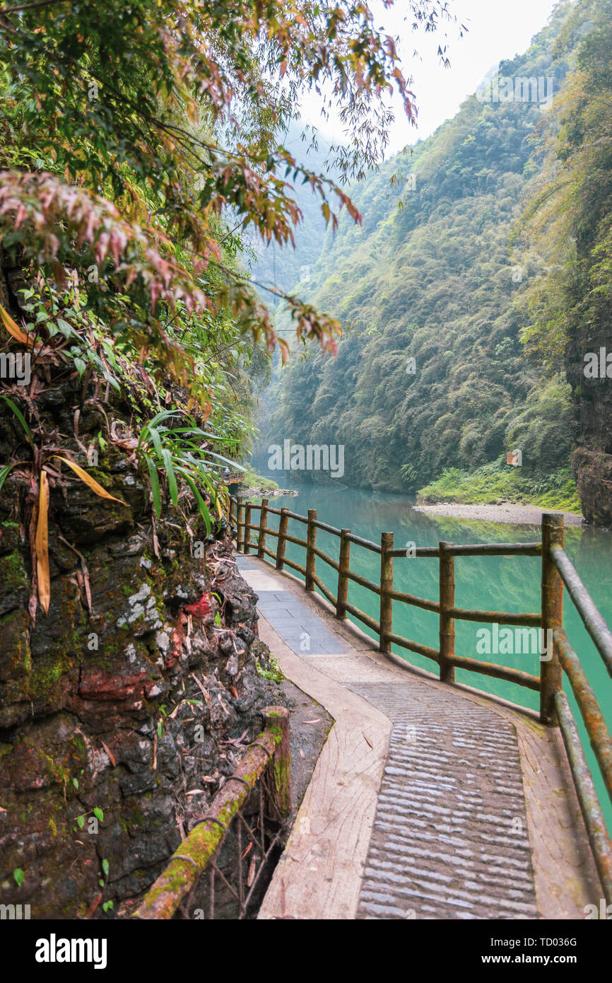 Pengshui Ai River Scenic Area Stock Photo - Alamy