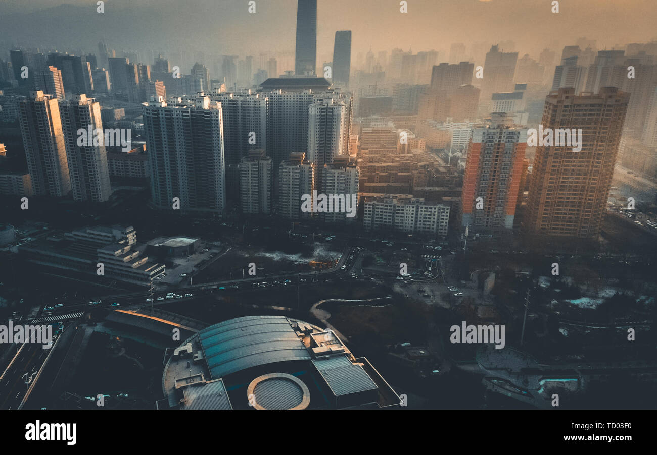 Aerial photography lanzhou hi-res stock photography and images - Alamy