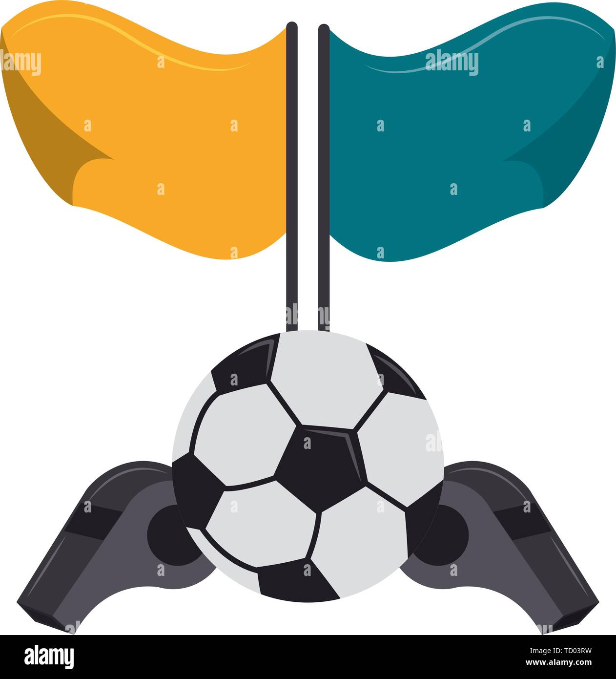 Soccer sport game cartoons isolated Stock Vector Image & Art - Alamy