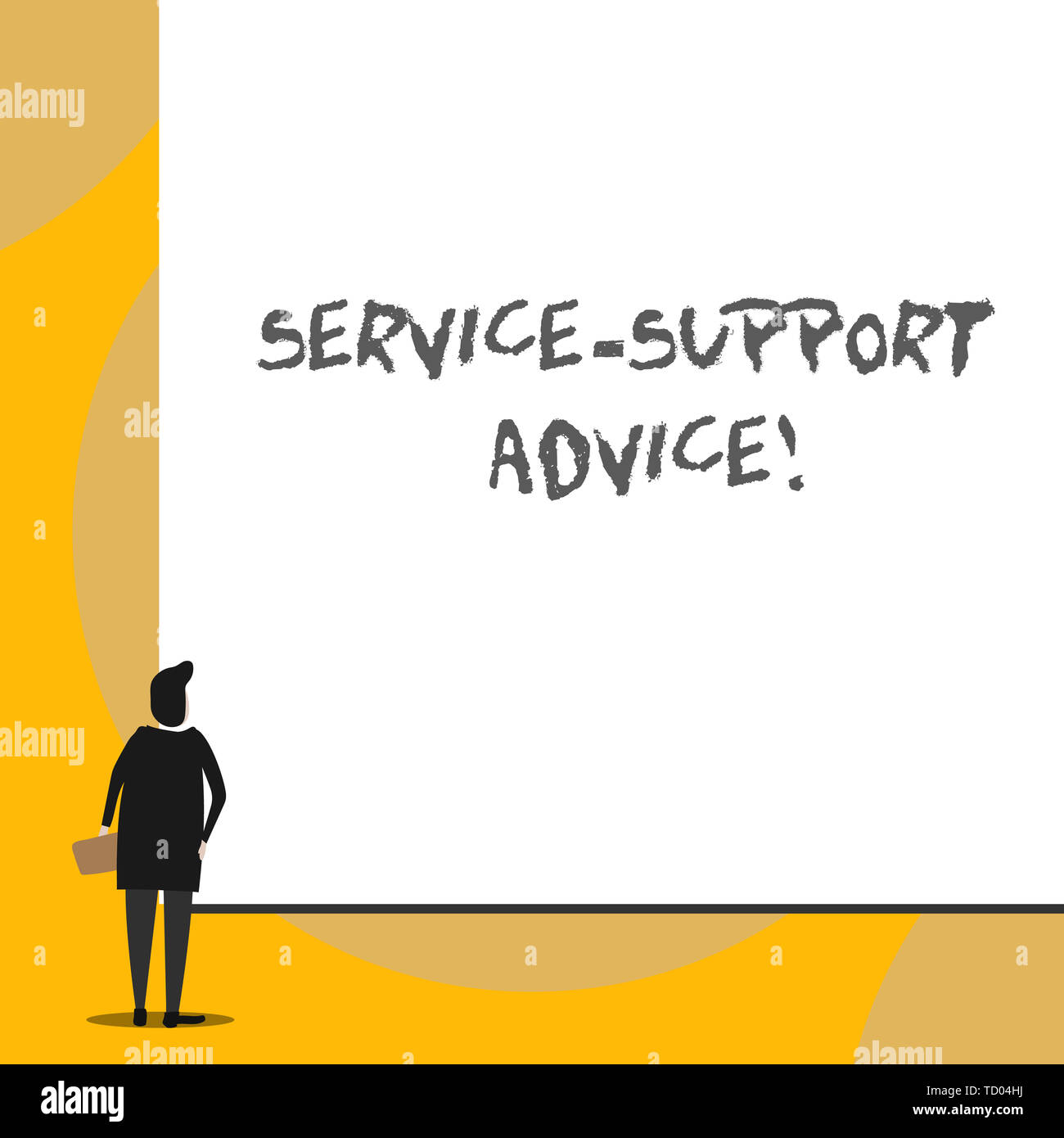 Conceptual hand writing showing Service Support Advice. Concept meaning ...