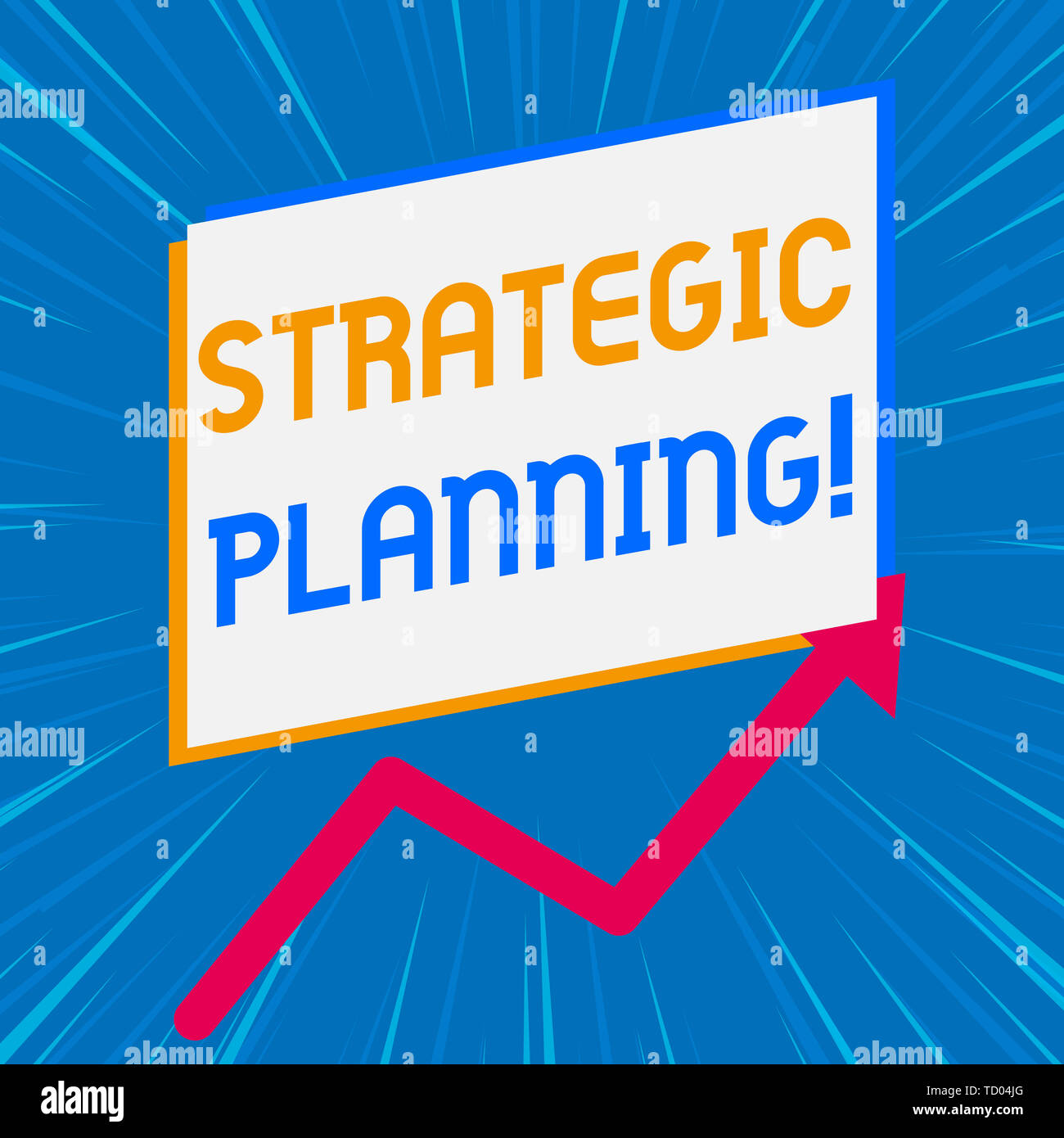 Handwriting text writing Strategic Planning. Conceptual photo ...