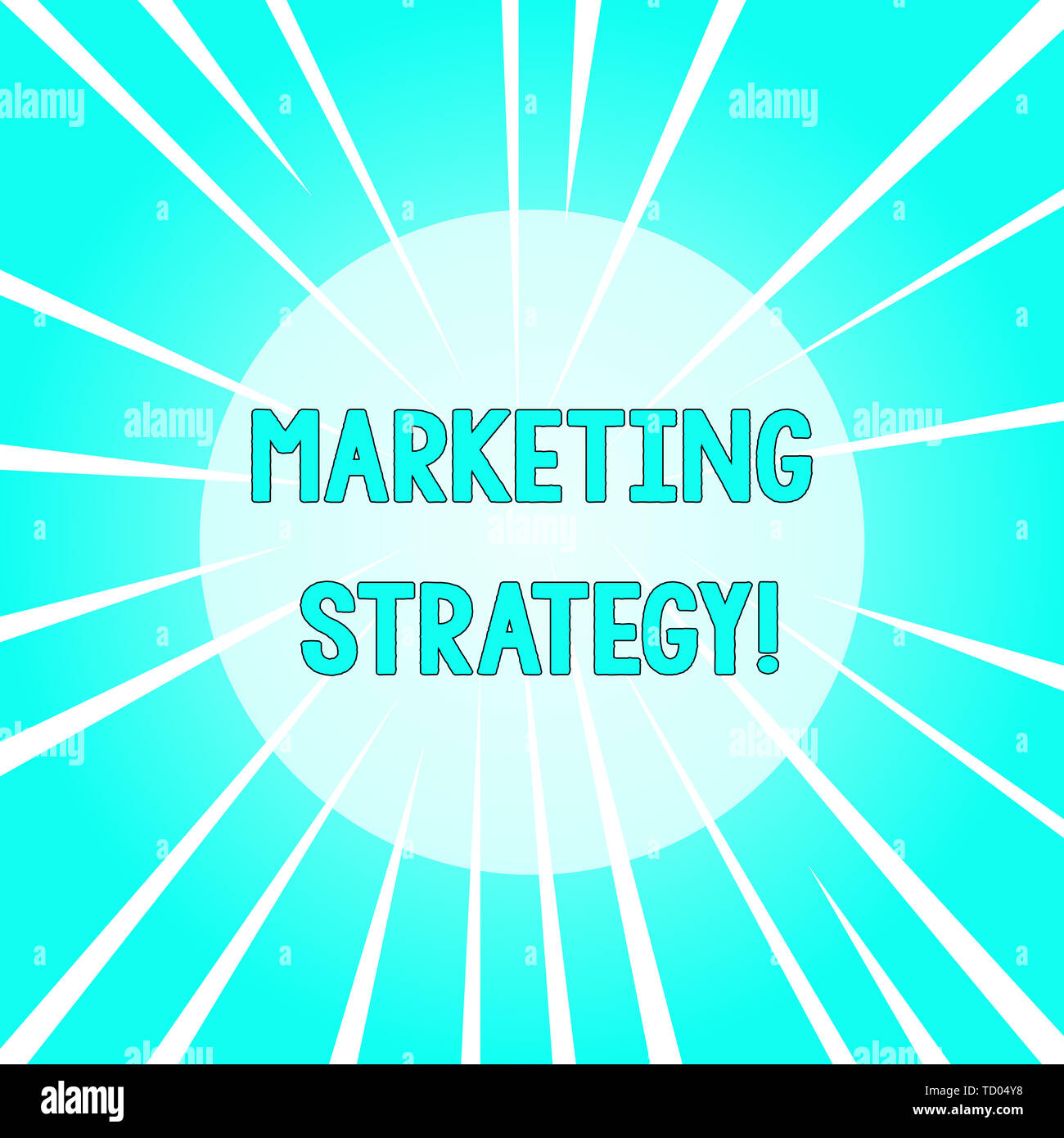 Text sign showing Marketing Strategy. Business photo text Scheme on How ...