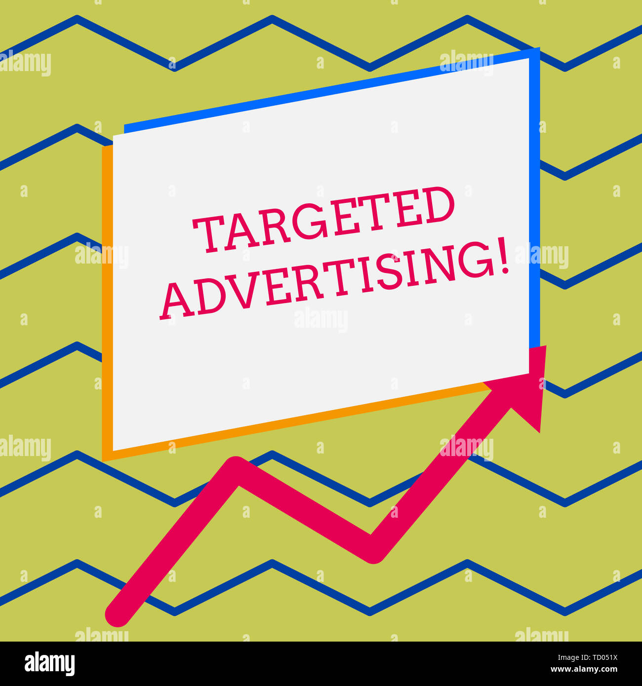 Word writing text Targeted Advertising. Business photo showcasing ...
