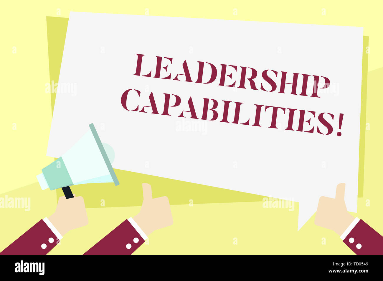 Word writing text Leadership Capabilities. Business photo showcasing ...