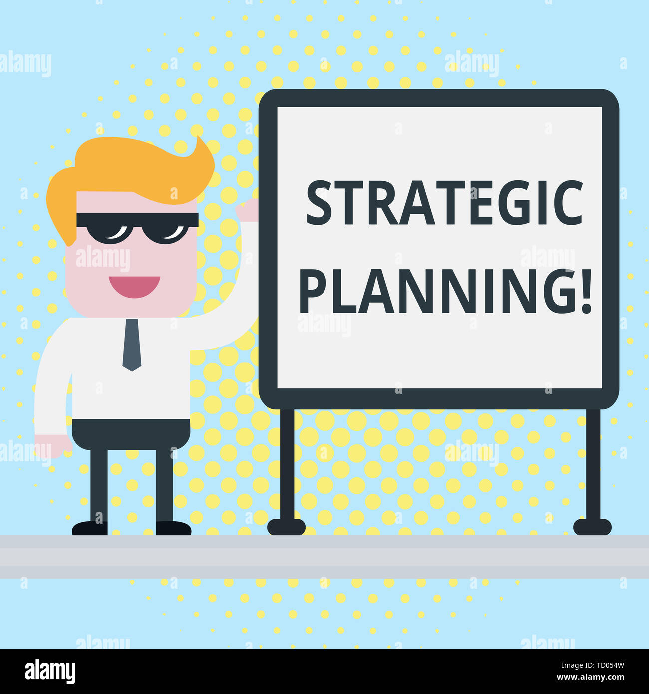 Text sign showing Strategic Planning. Business photo showcasing ...