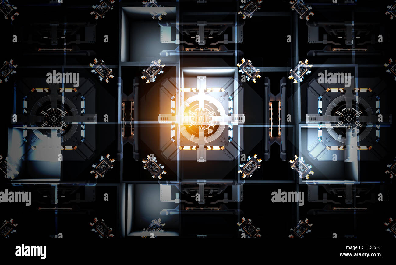 Technological industrial abstract background Stock Photo - Alamy