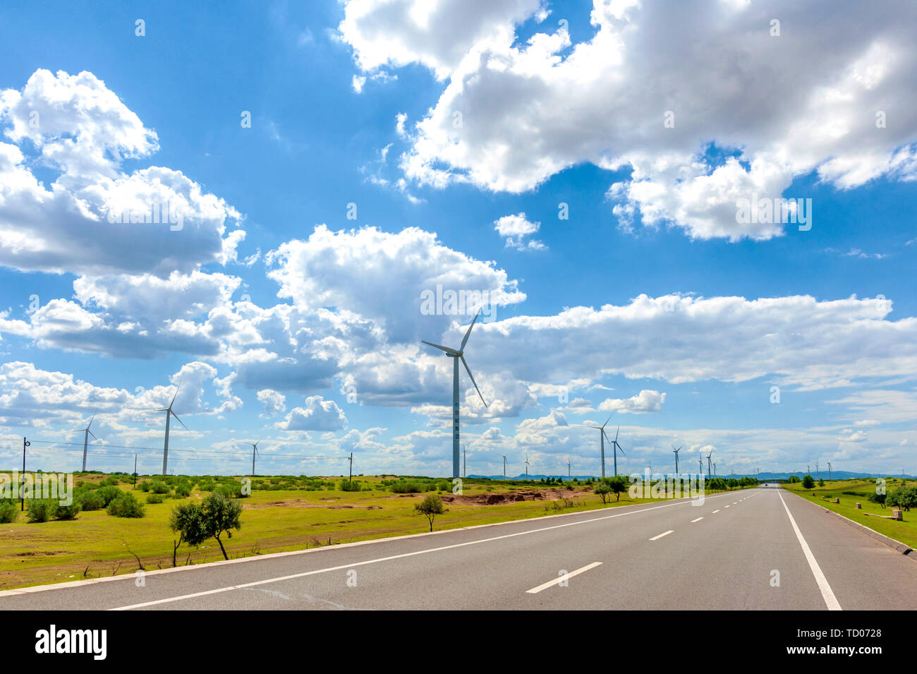 Inner Mongolia Highway Stock Photo - Alamy