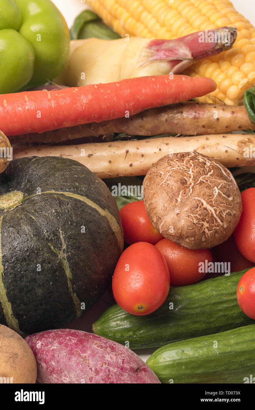 Mushroom vegetable combo hi-res stock photography and images - Alamy