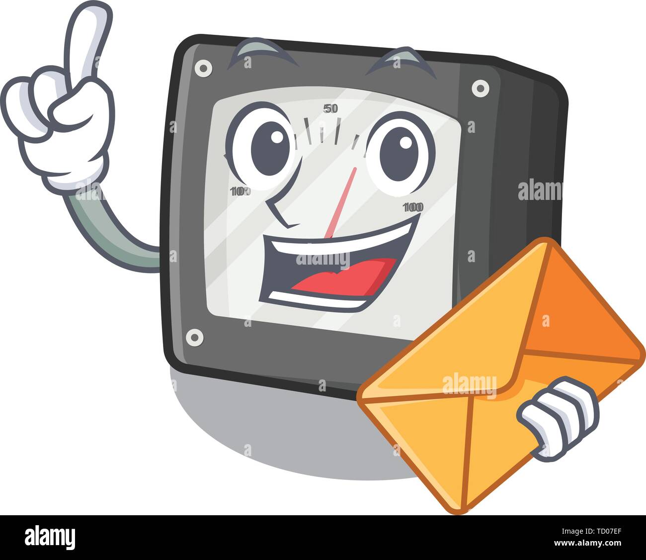 Meter mail Cut Out Stock Images & Pictures - Alamy