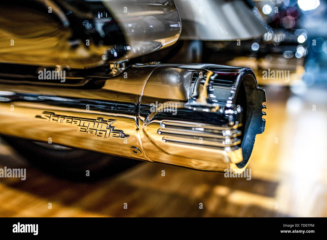 Motorcycle tail hi-res stock photography and images - Alamy