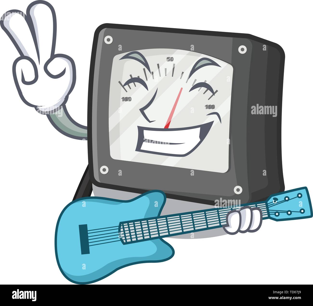 Electronic meter box Stock Vector Images - Alamy