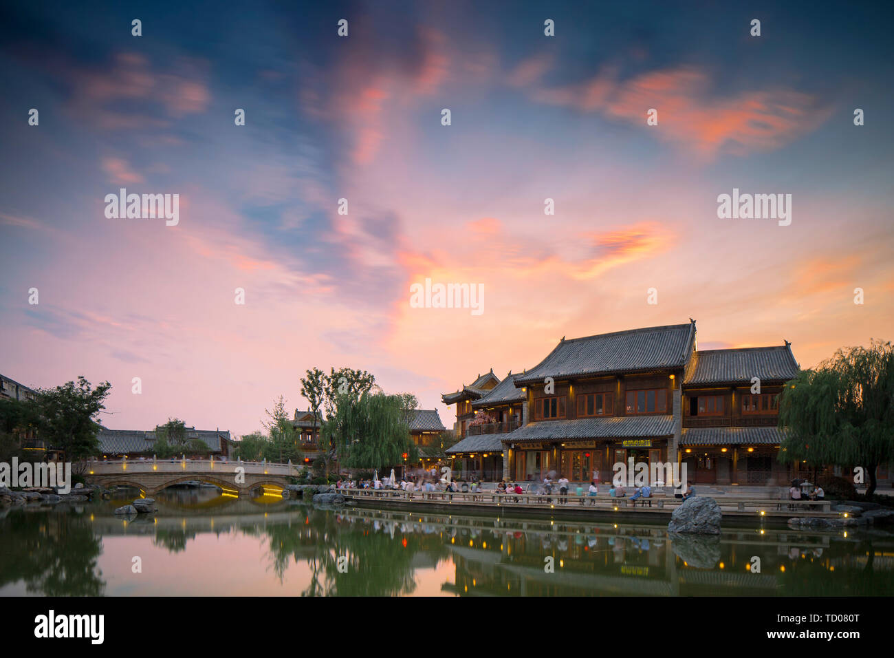 The ancient city of Luoyi, Luoyang, Henan Province Stock Photo - Alamy