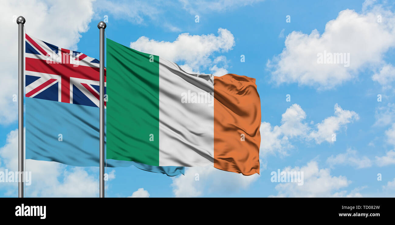 Fiji ireland flag hi-res stock photography and images - Alamy
