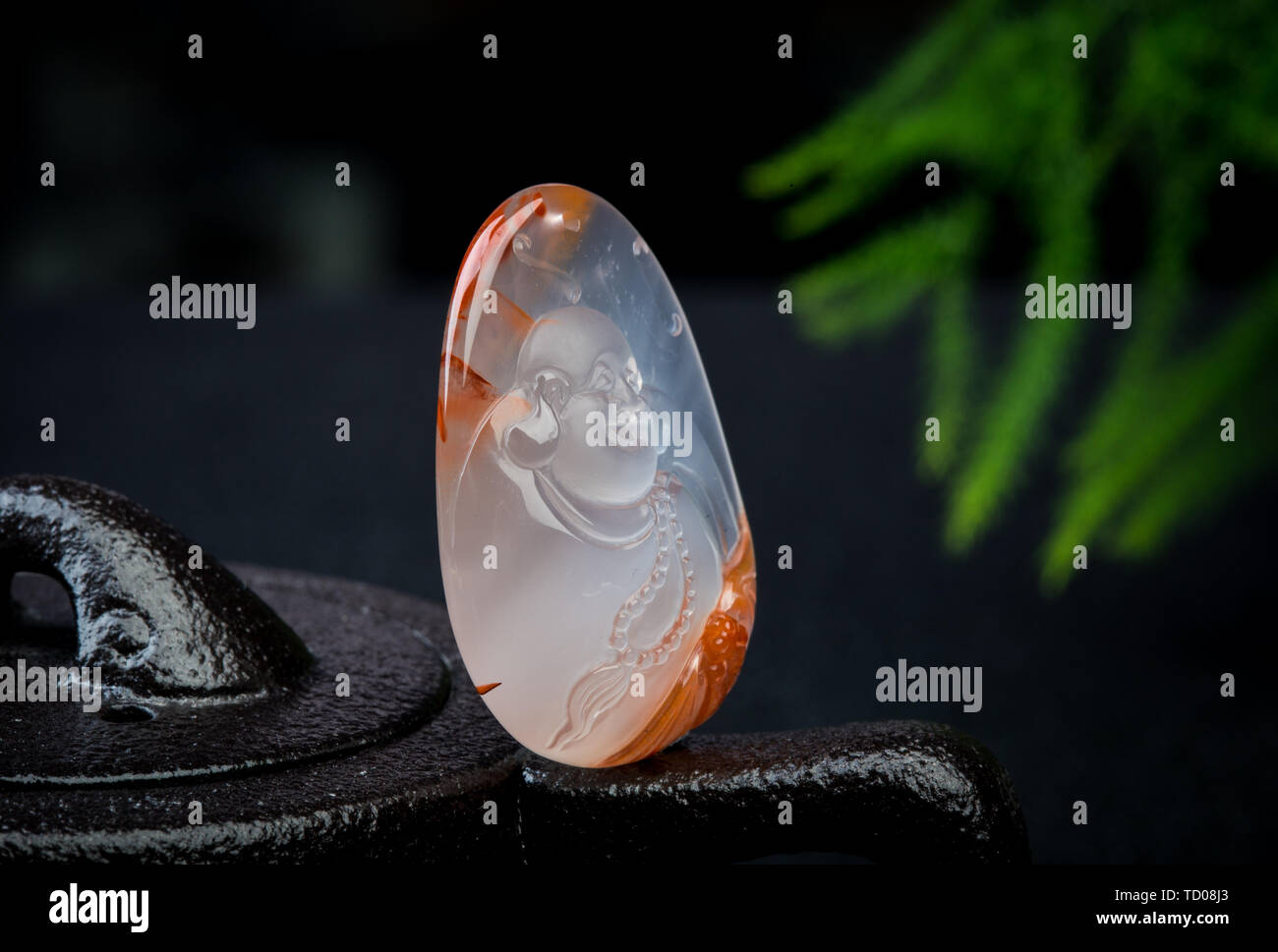 Southern red agate pendant Stock Photo - Alamy