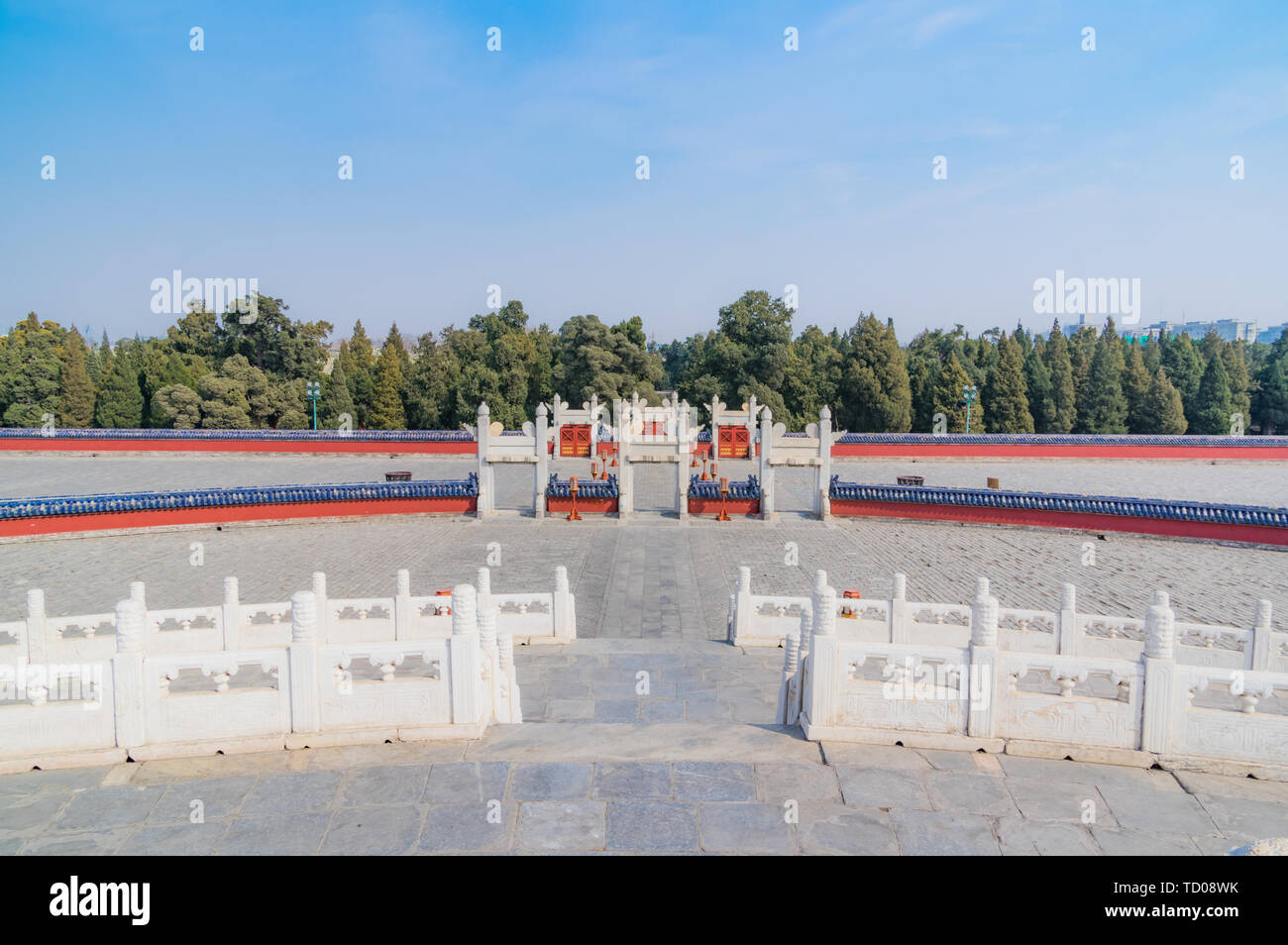 Beijing Temple of Heaven Prayer Hall, Huanggan Hall, Echo Wall ...