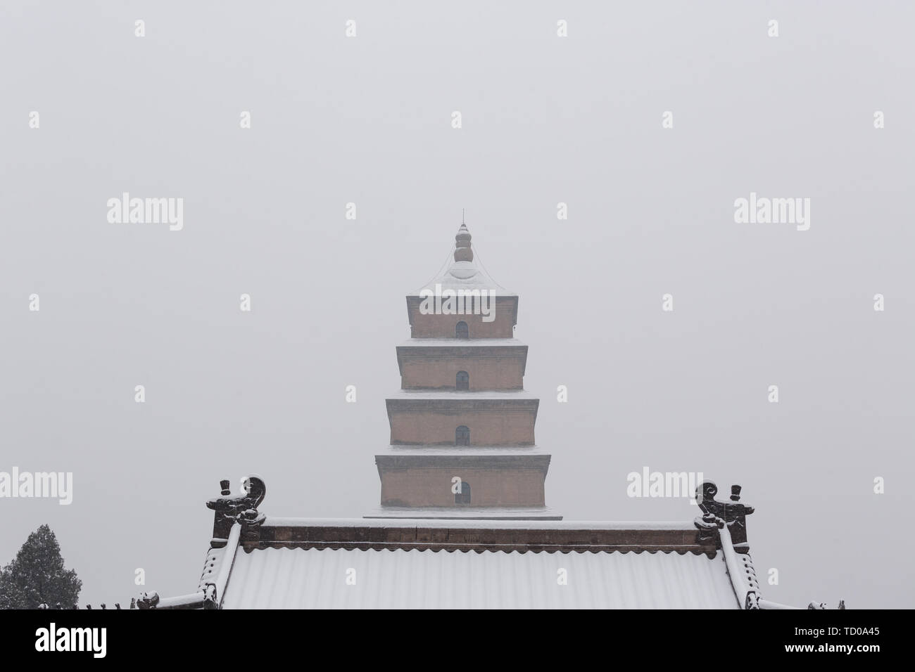 The grand scenery of the Datang Stock Photo - Alamy