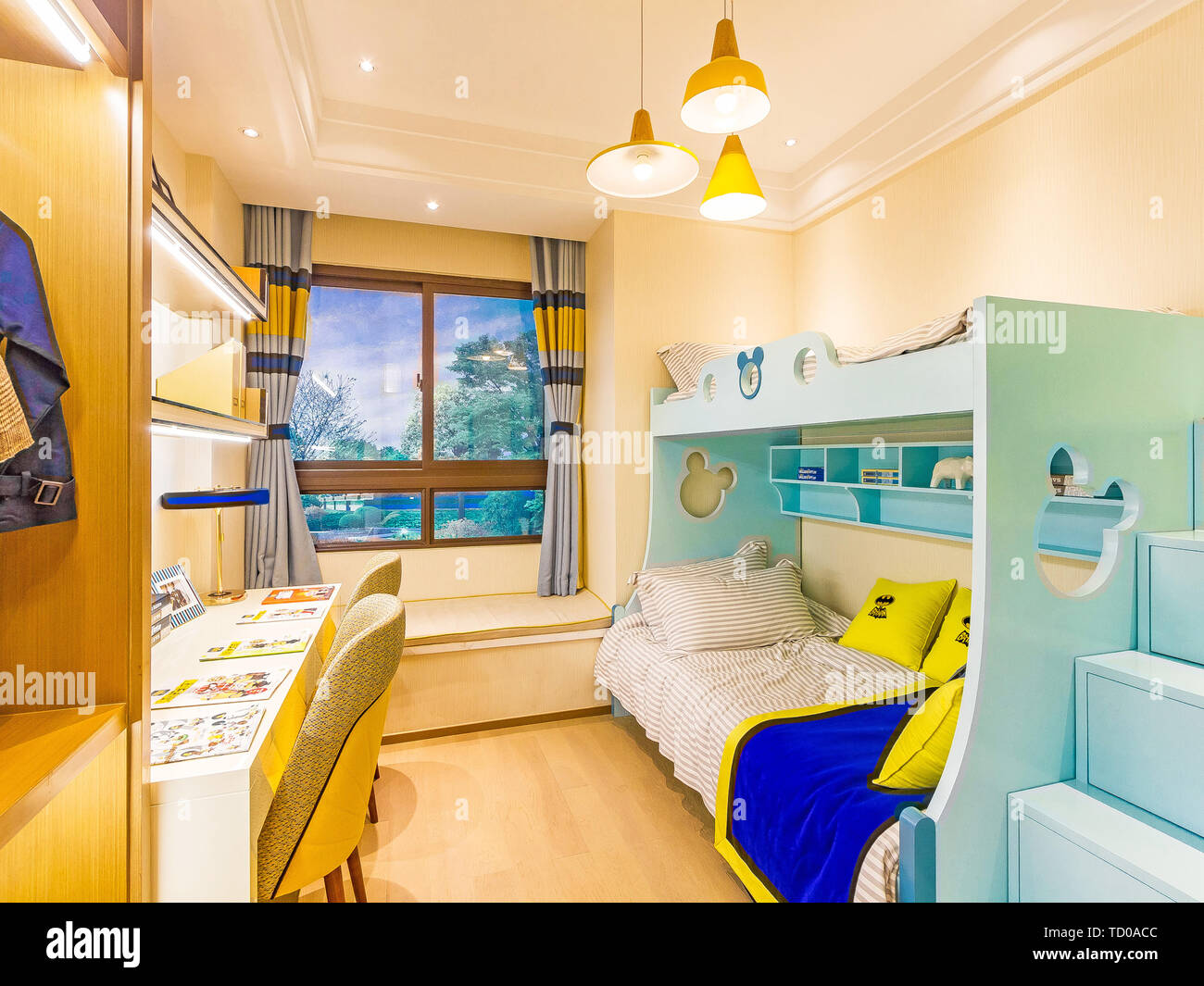 Bedroom, sleep, comfortable and comfortable rest environment, different ...