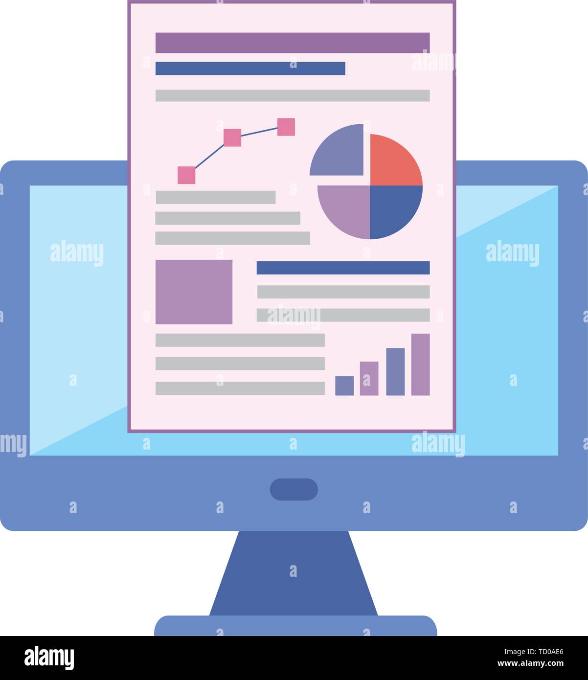 Workflow and computer design, Infographic data information business ...