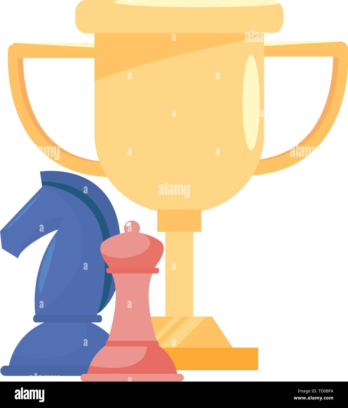 Chess and trophy design, Piece game strategy competition leisure hobby ...