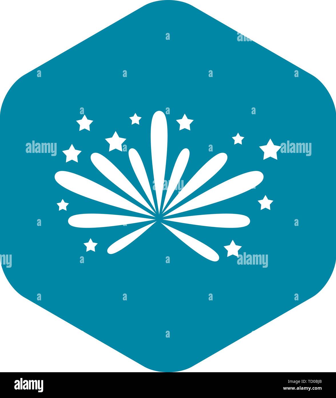 Fireworks icon, simple style Stock Vector Image & Art - Alamy