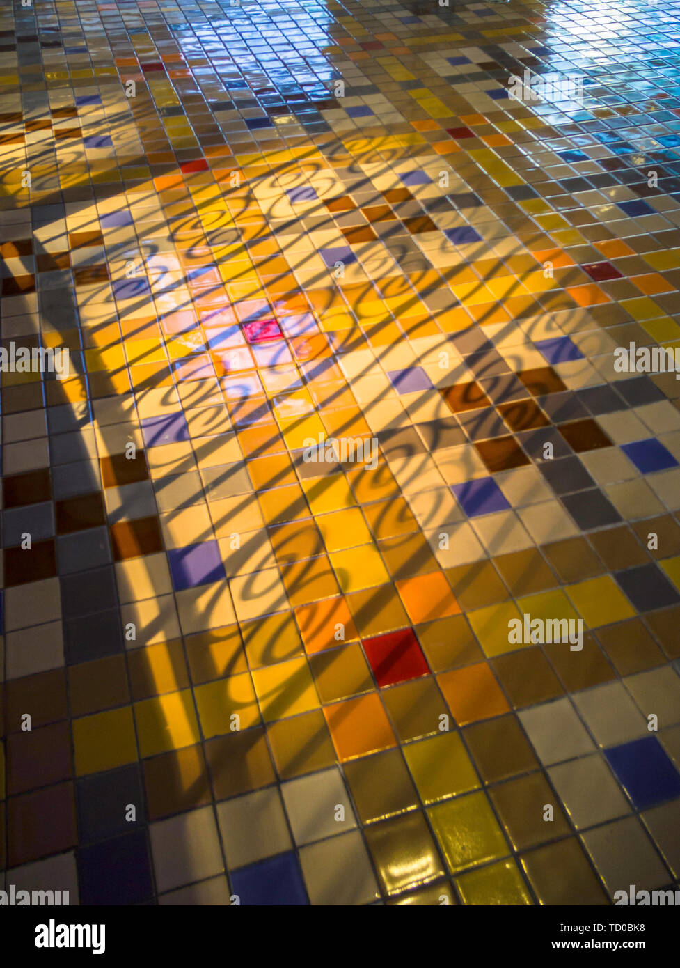 Mall floor tiles Stock Photo - Alamy