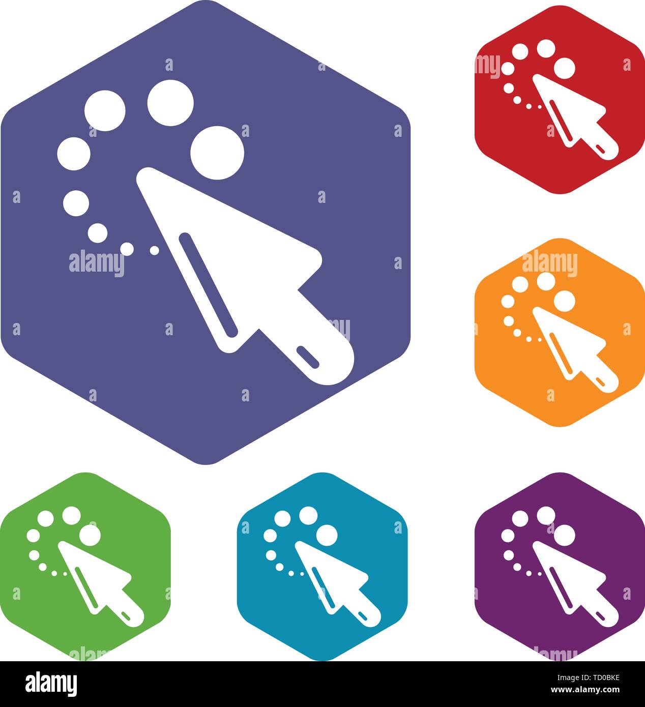 Cursor loading icon, simple black style Stock Vector Image & Art - Alamy