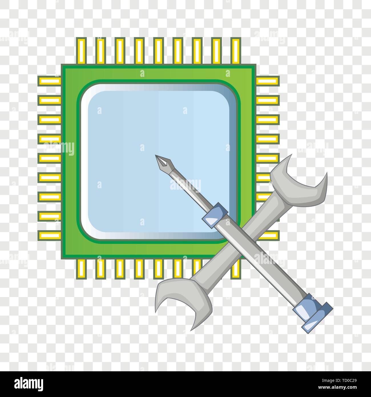 Electronics repair icon, cartoon style Stock Vector Image & Art - Alamy