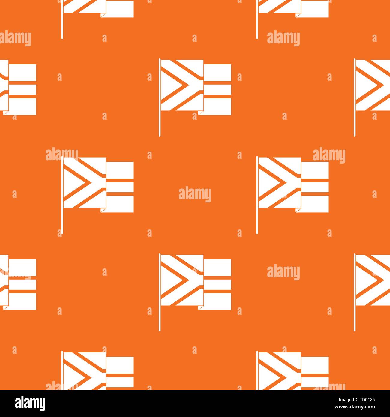 African flag pattern vector orange Stock Vector Image & Art - Alamy