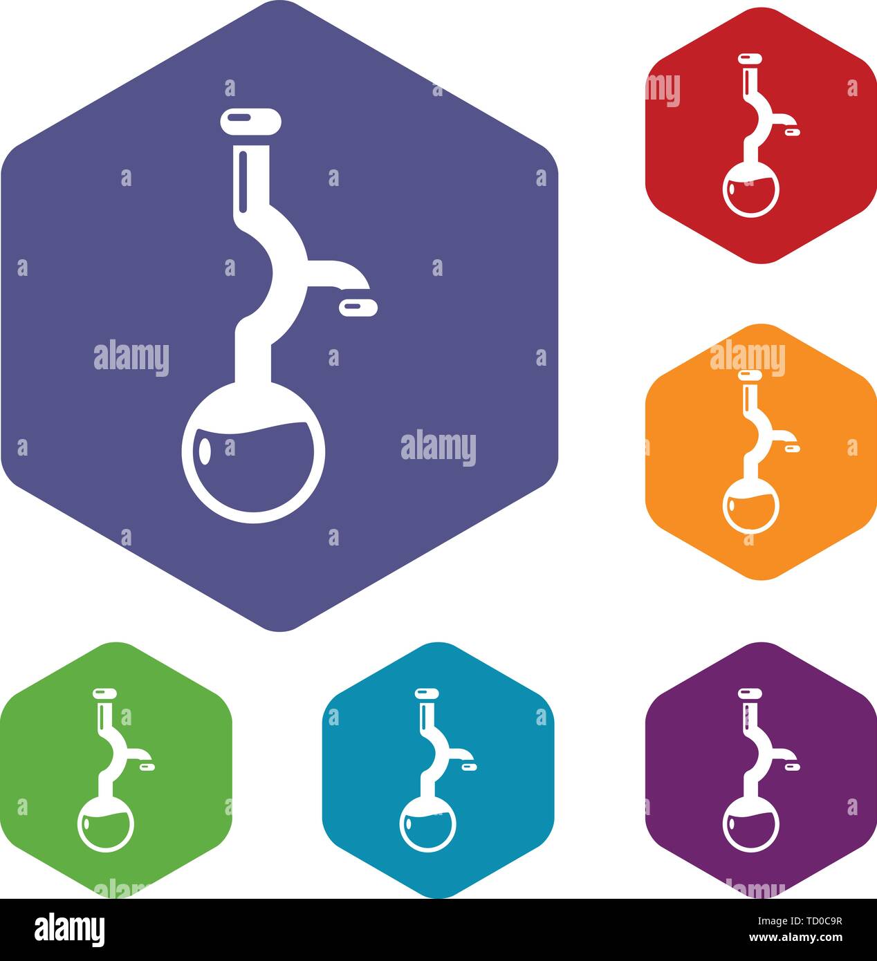 Bulb chemistry icon, simple black style Stock Vector Image & Art - Alamy