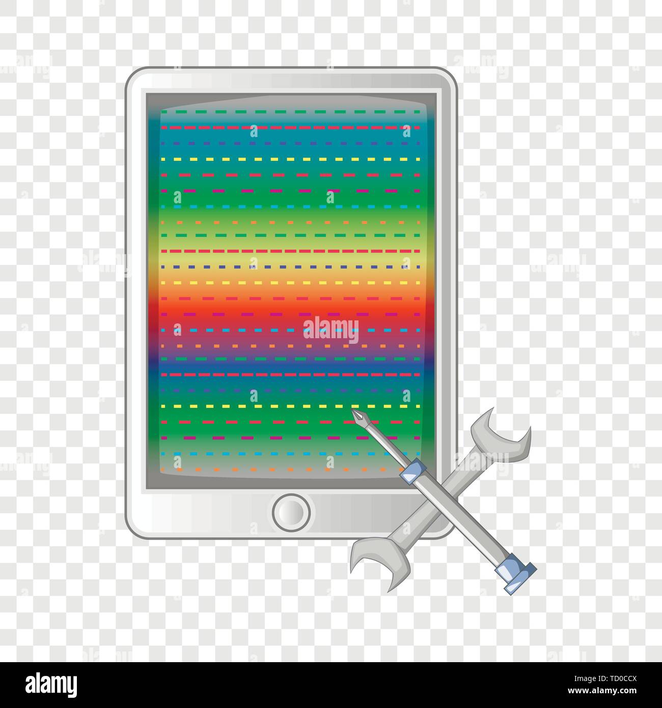 Mobile repair icon, cartoon style Stock Vector Image & Art - Alamy