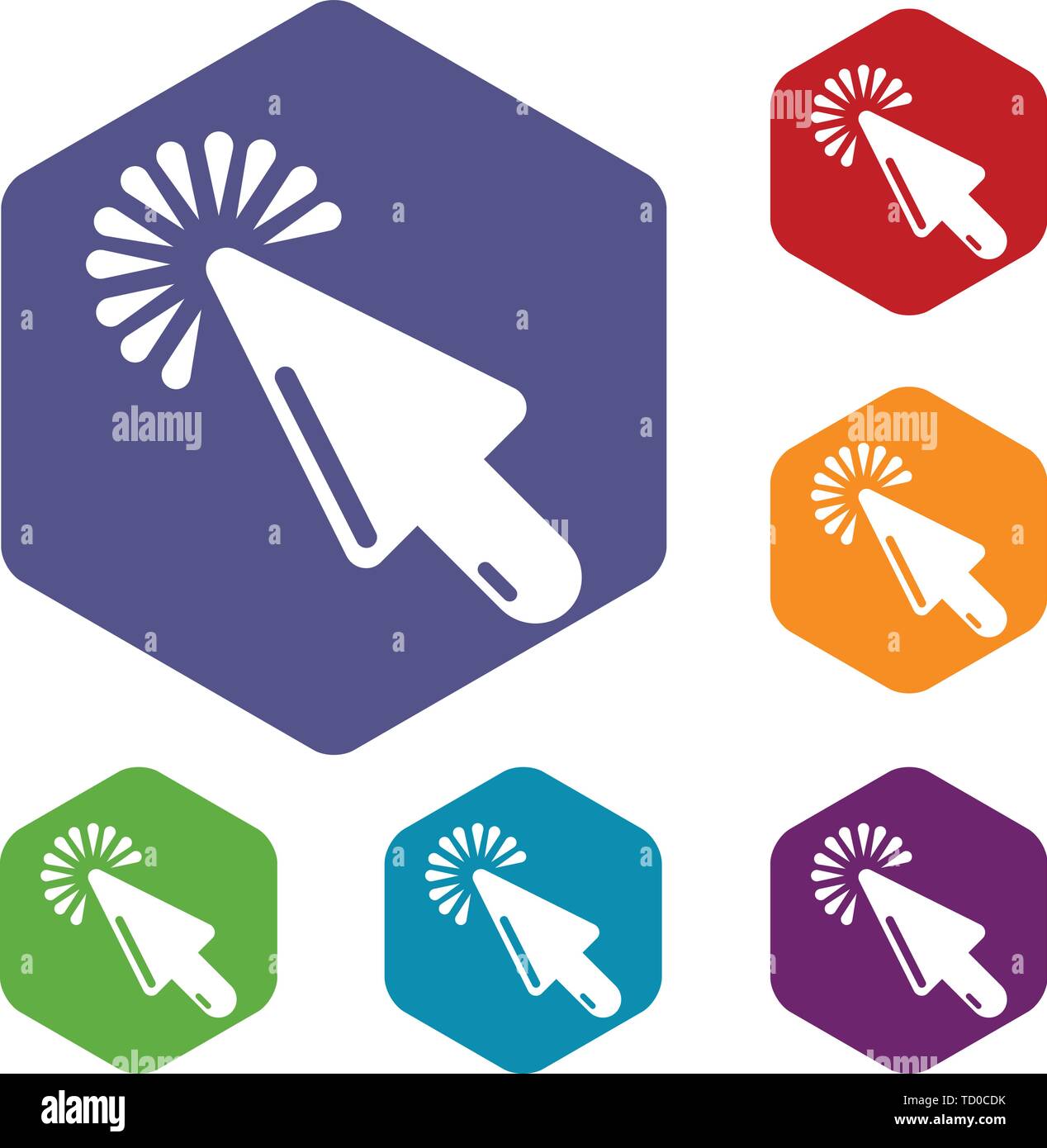 Cursor website icon, simple black style Stock Vector Image & Art - Alamy