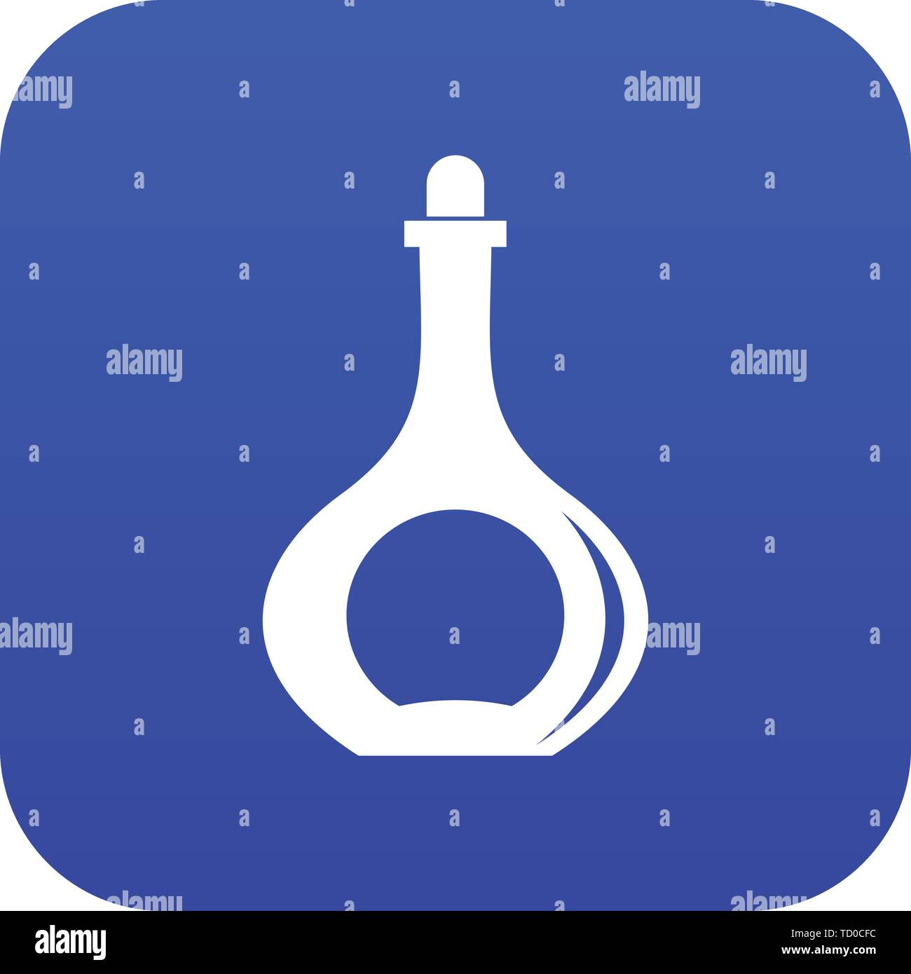 Carafe icon digital blue Stock Vector Image & Art - Alamy