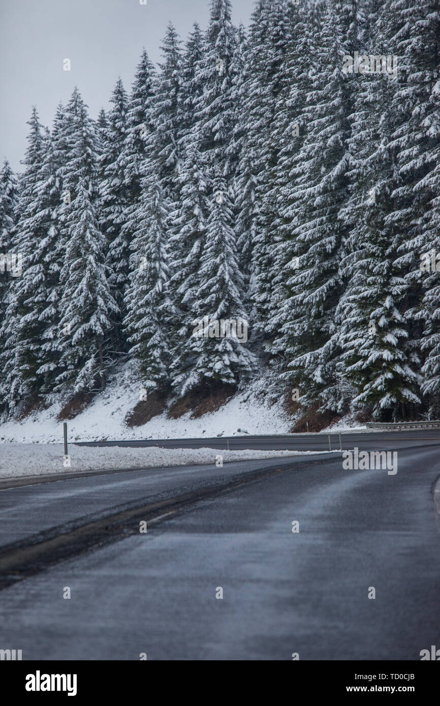 Road material for Oregon, United States Stock Photo - Alamy