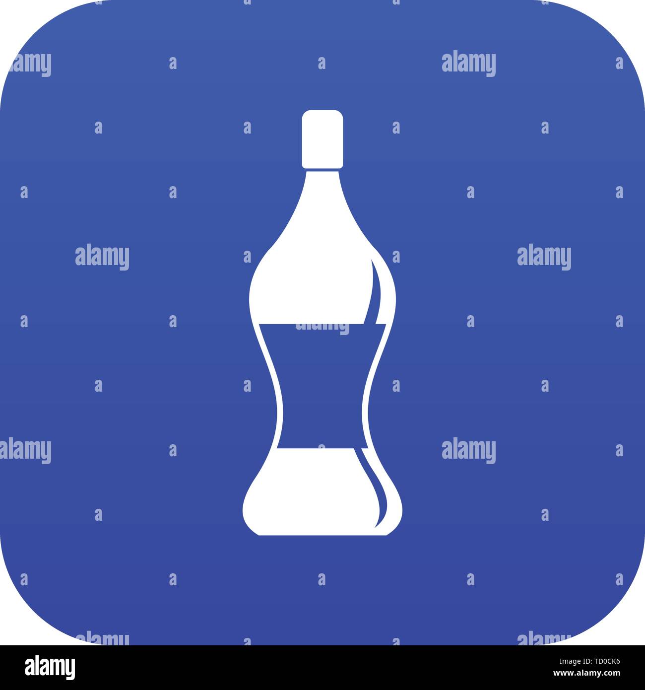 Soda water icon digital blue Stock Vector Image & Art - Alamy