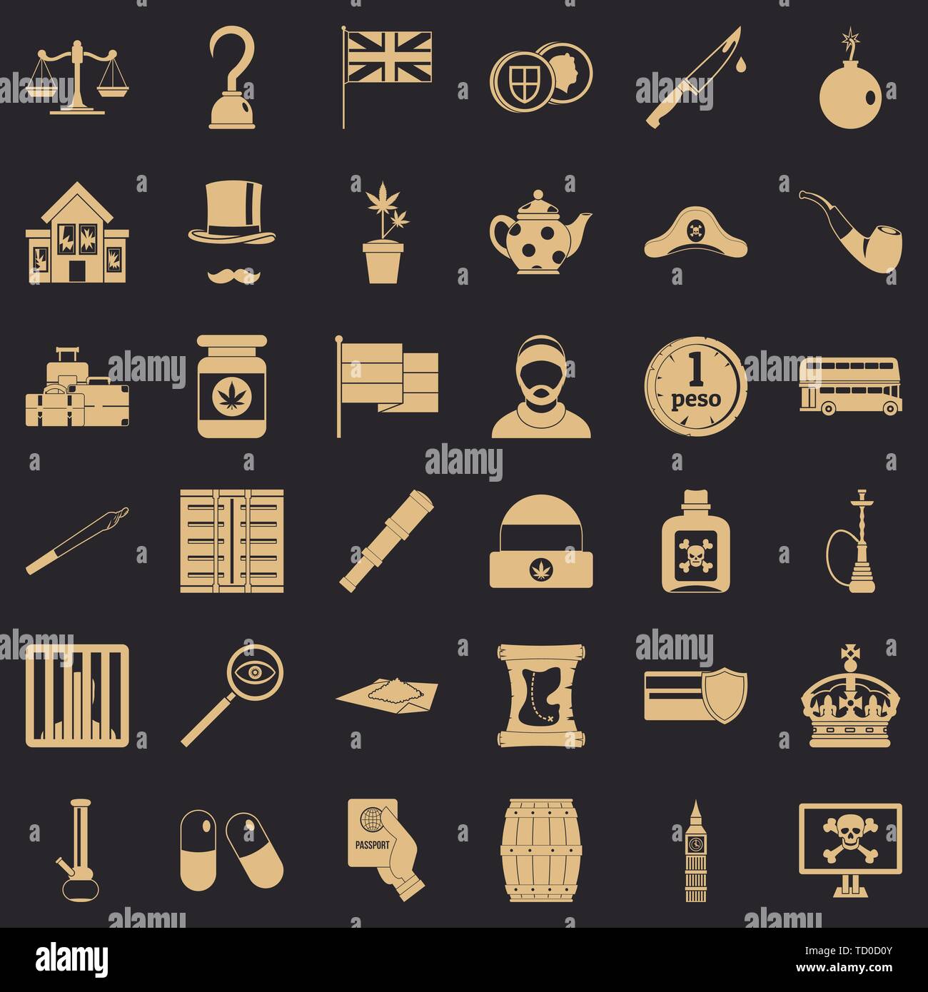 An encroachment Stock Vector Images - Alamy