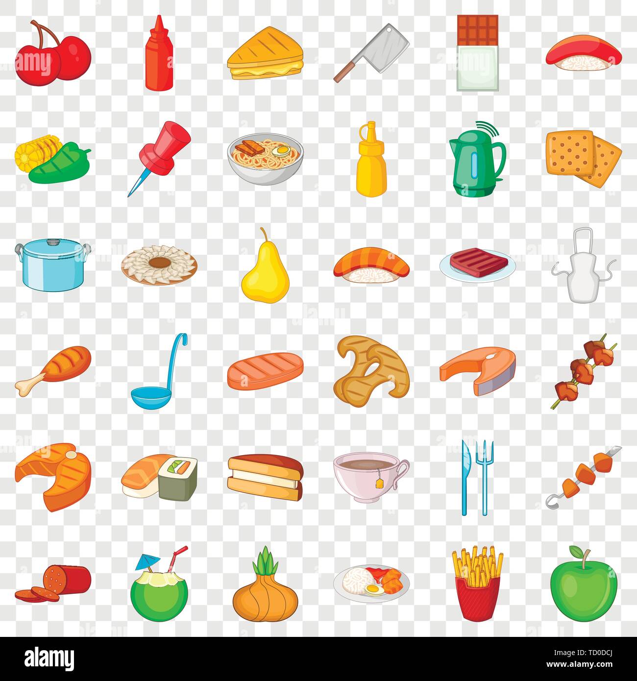 Master icons set, cartoon style Stock Vector Image & Art - Alamy