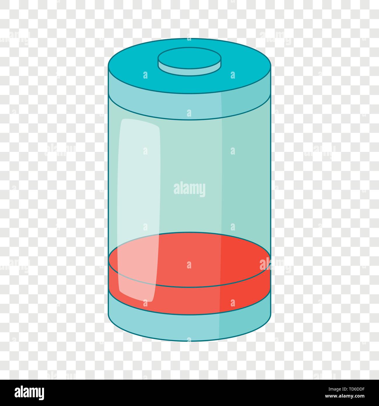 Low battery icon, cartoon style Stock Vector Image & Art - Alamy