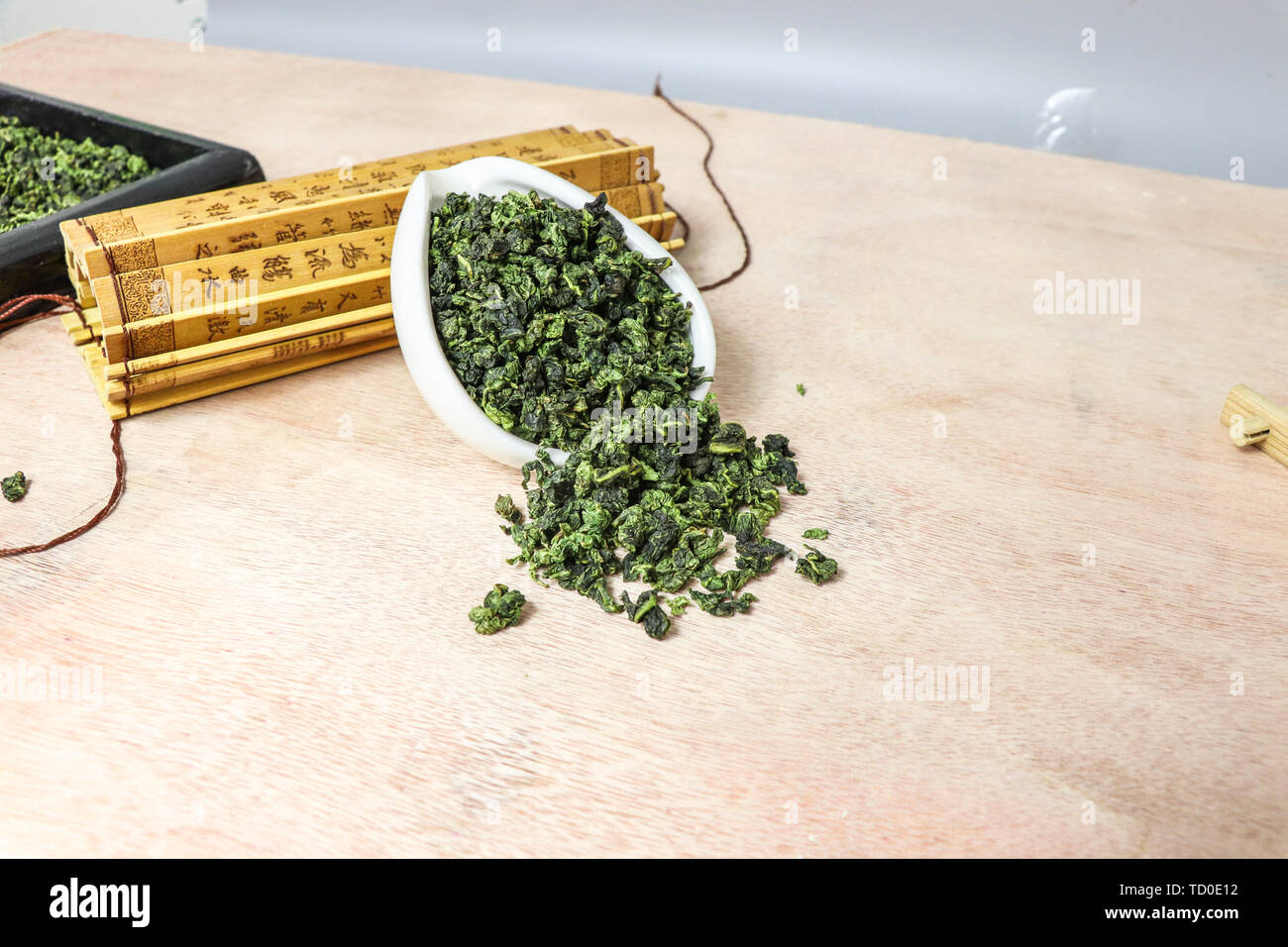 Tea soup tea material Stock Photo - Alamy