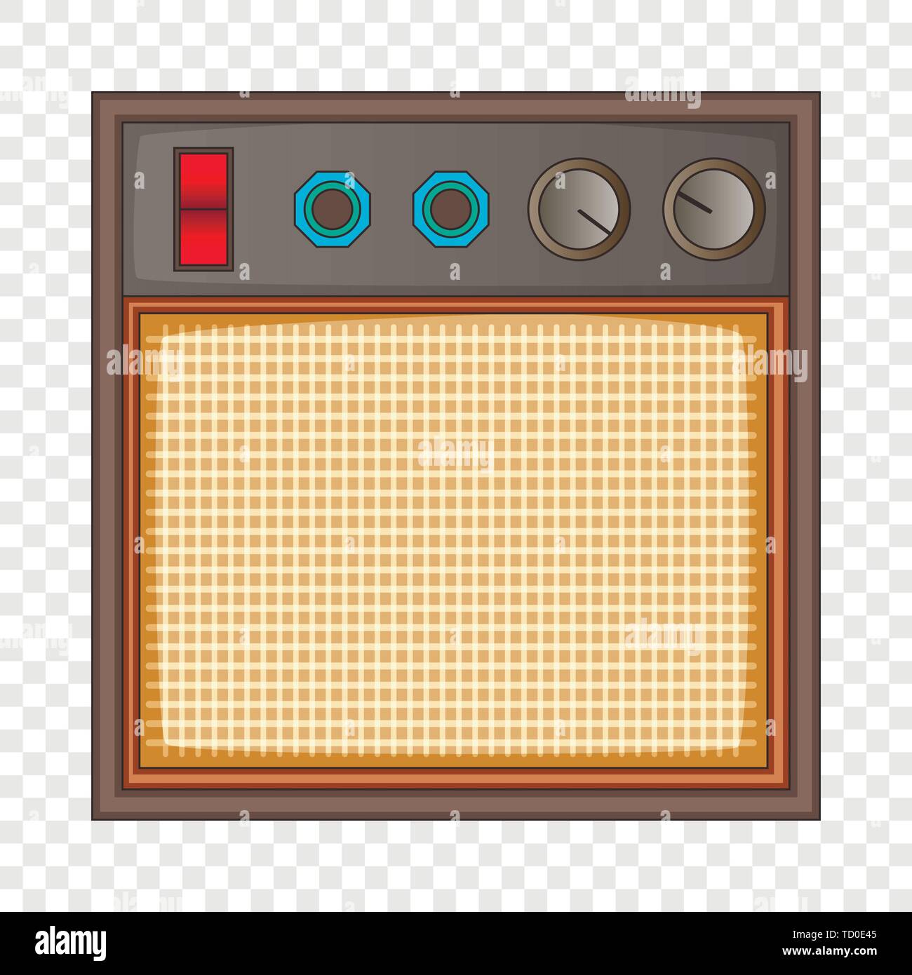 Guitar amplifier icon, cartoon style Stock Vector Image & Art - Alamy