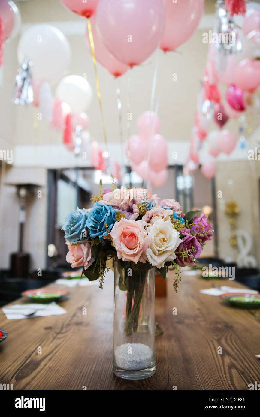 Birthday or wedding party Stock Photo - Alamy