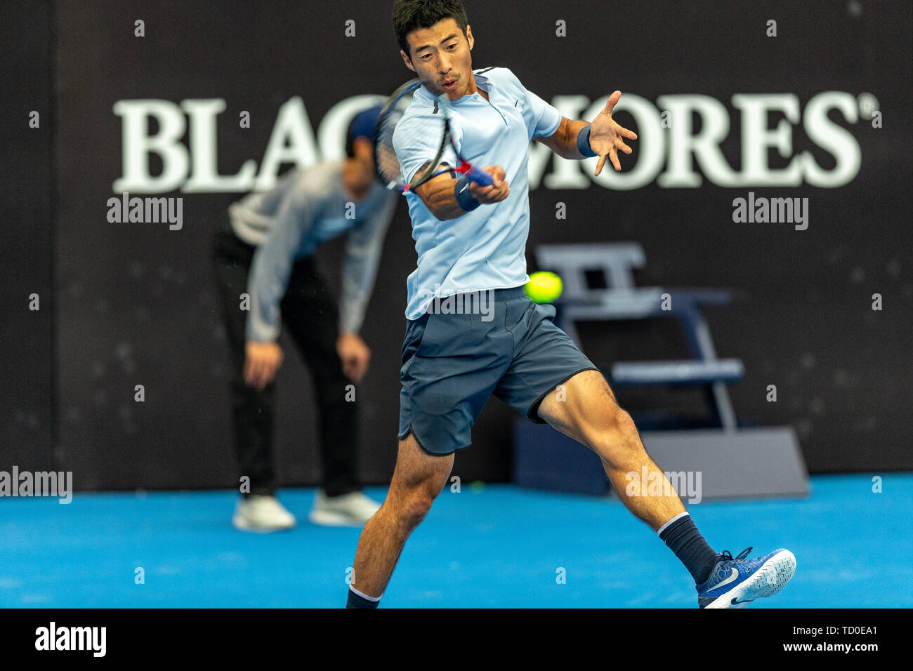 Li Zhe --Chinese men's tennis player Stock Photo - Alamy