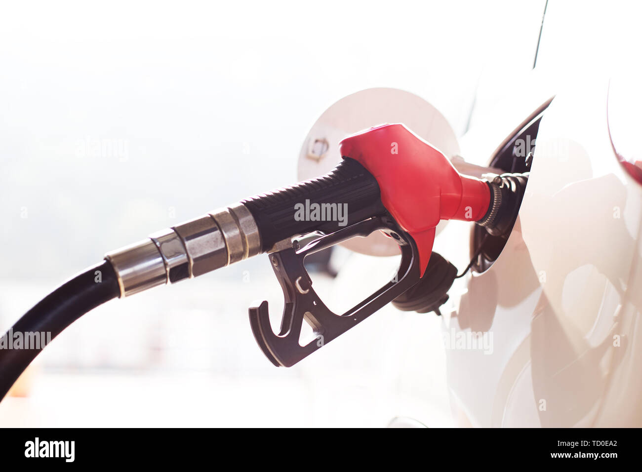 Gas pump handles hi-res stock photography and images - Alamy