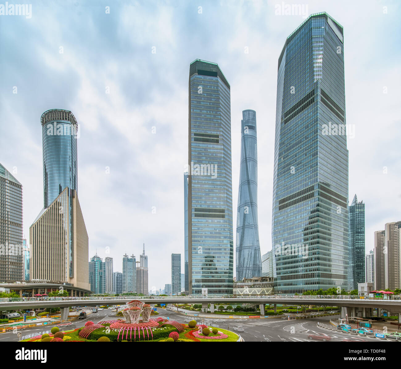 Shanghai Lujiazui Architecture Scenery Stock Photo - Alamy