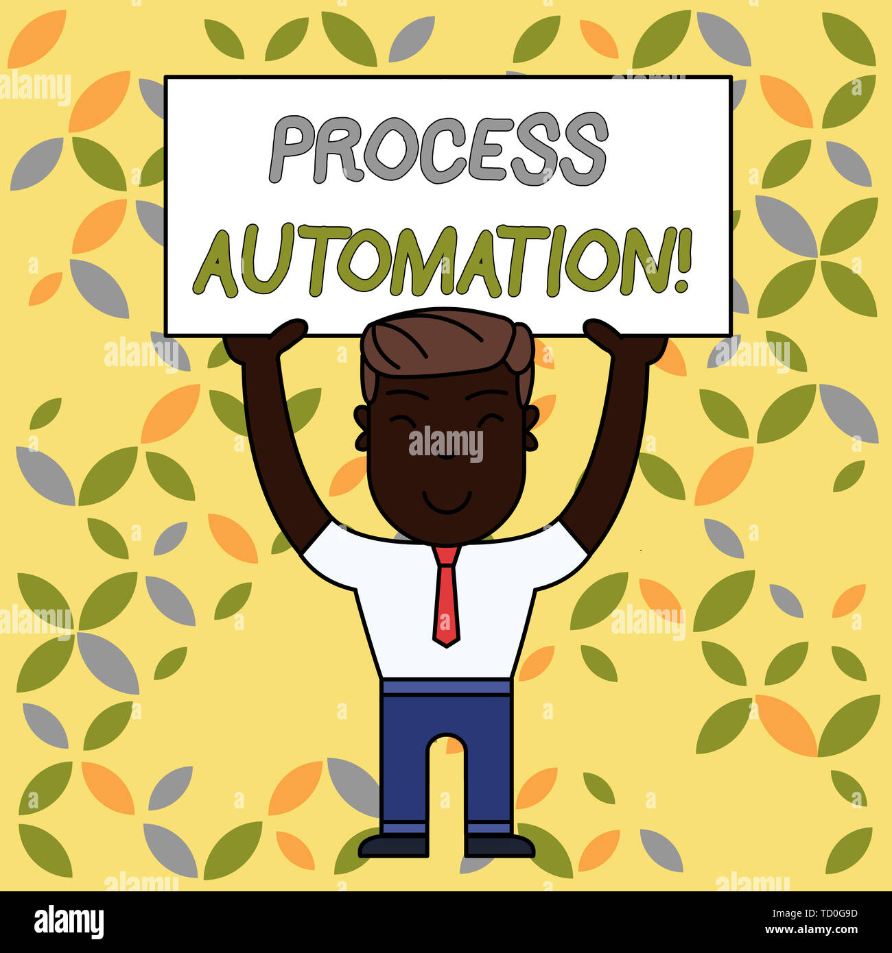 Writing Note Showing Process Automation Business Concept For Transformation Streamlined Robotic