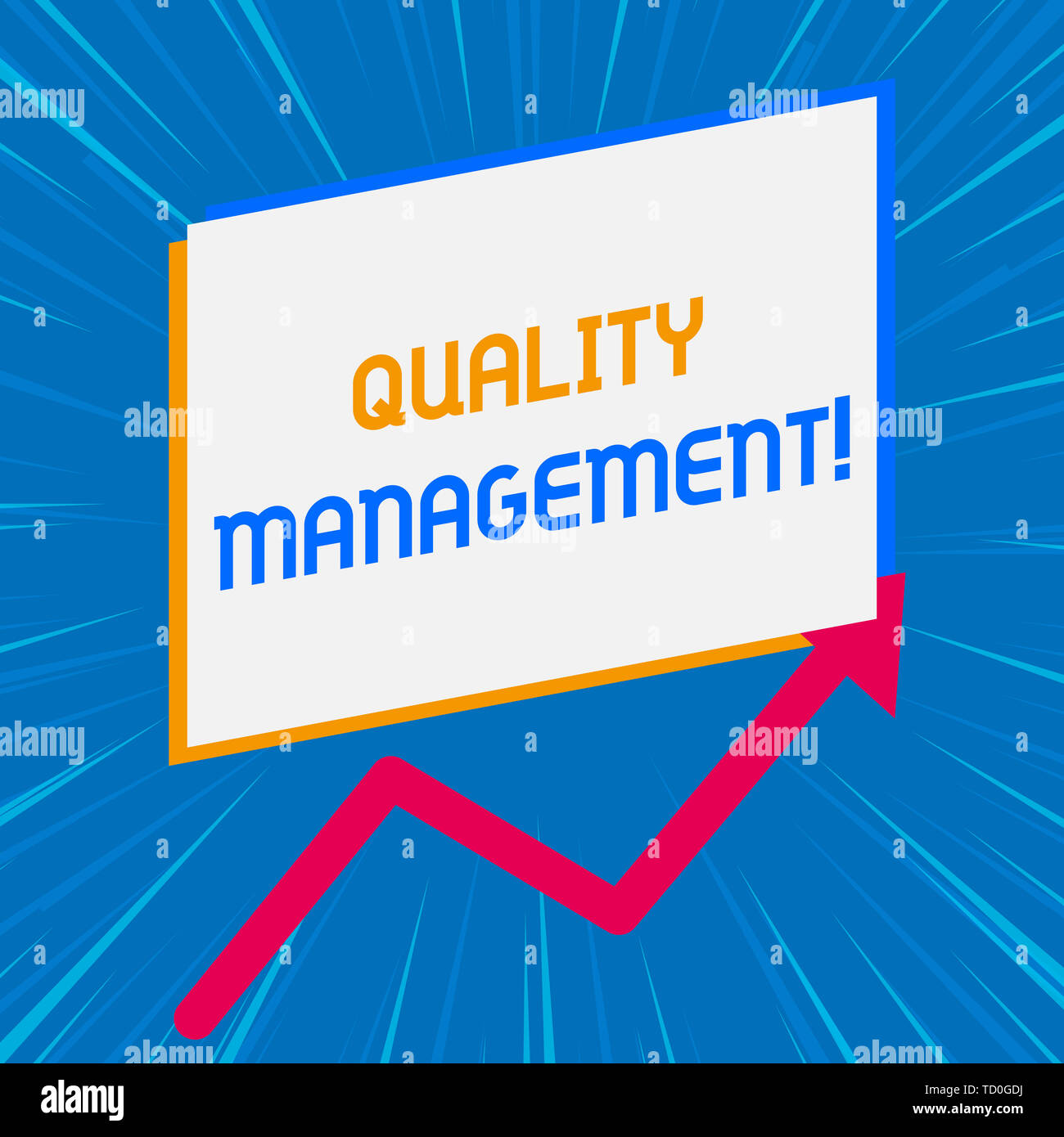 Handwriting text writing Quality Management. Conceptual photo Maintain ...